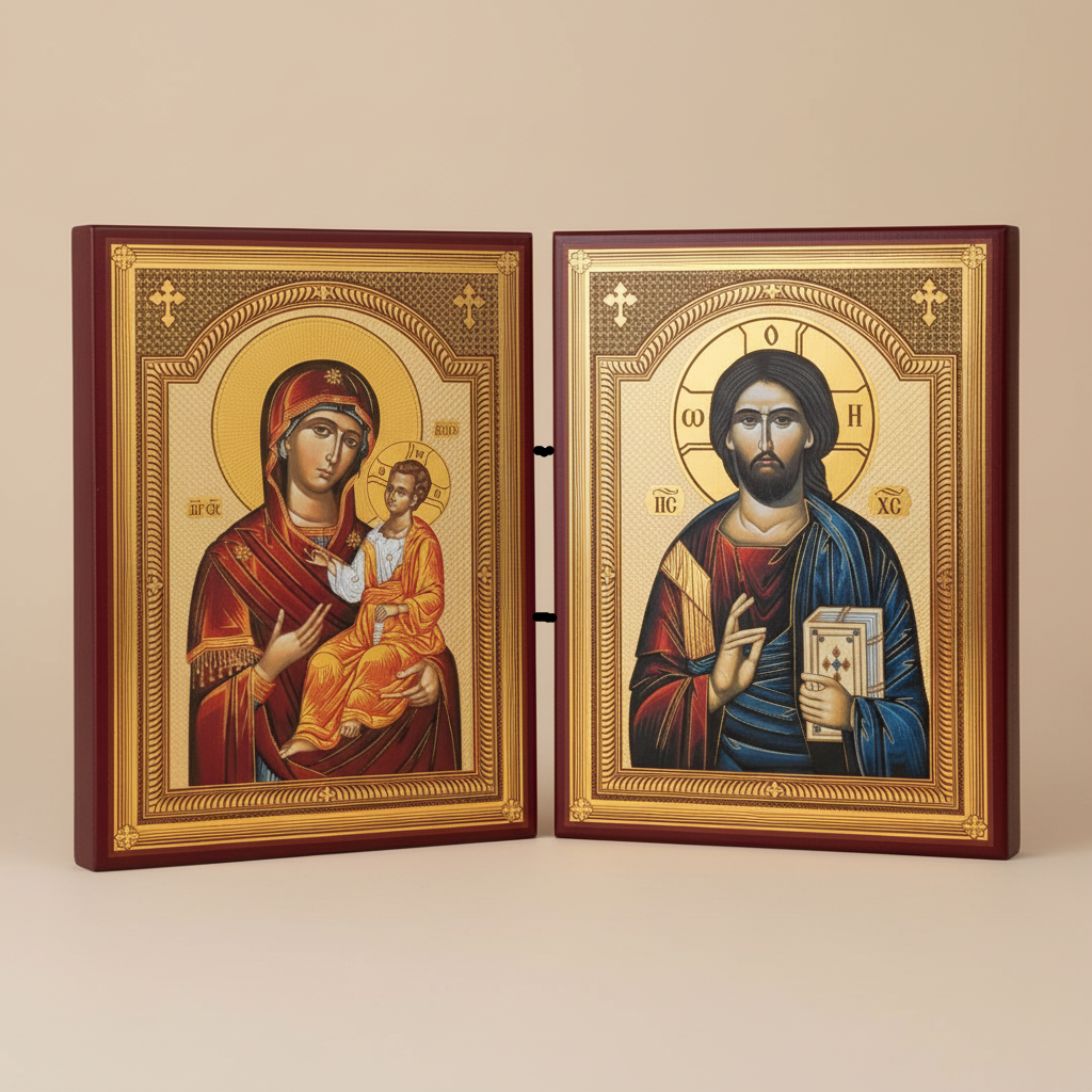 Presveta Bogorodica & Isus Hristos (21 x 31.5) – svetazvezda