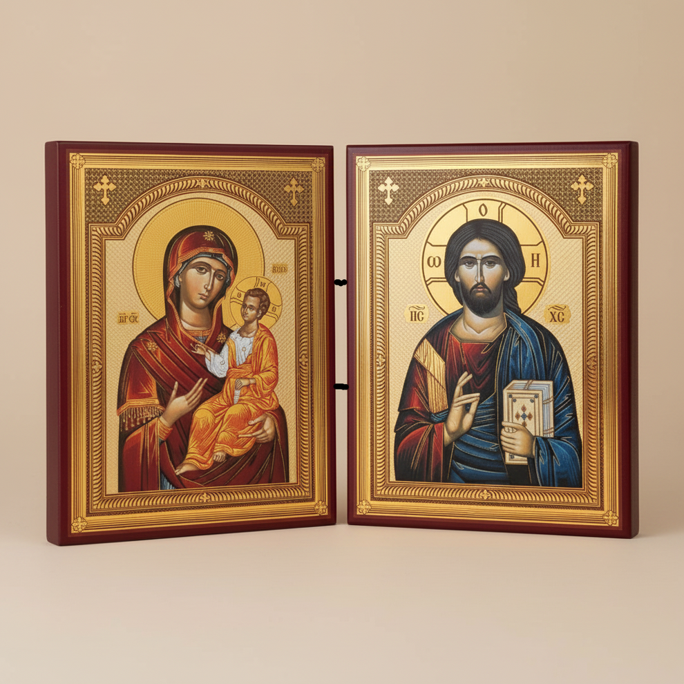 Presveta Bogorodica & Isus Hristos (21 x 31.5) – svetazvezda