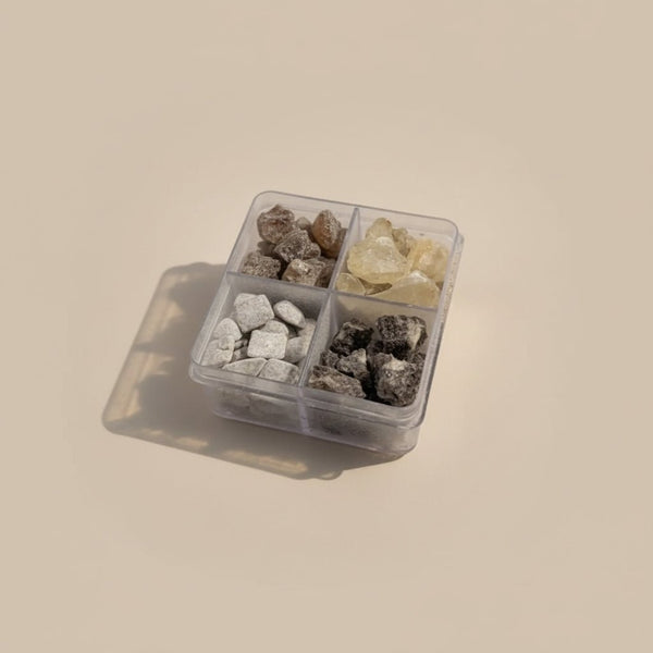 Tamjan – 4 varieties in a practical box (30g) – svetazvezda